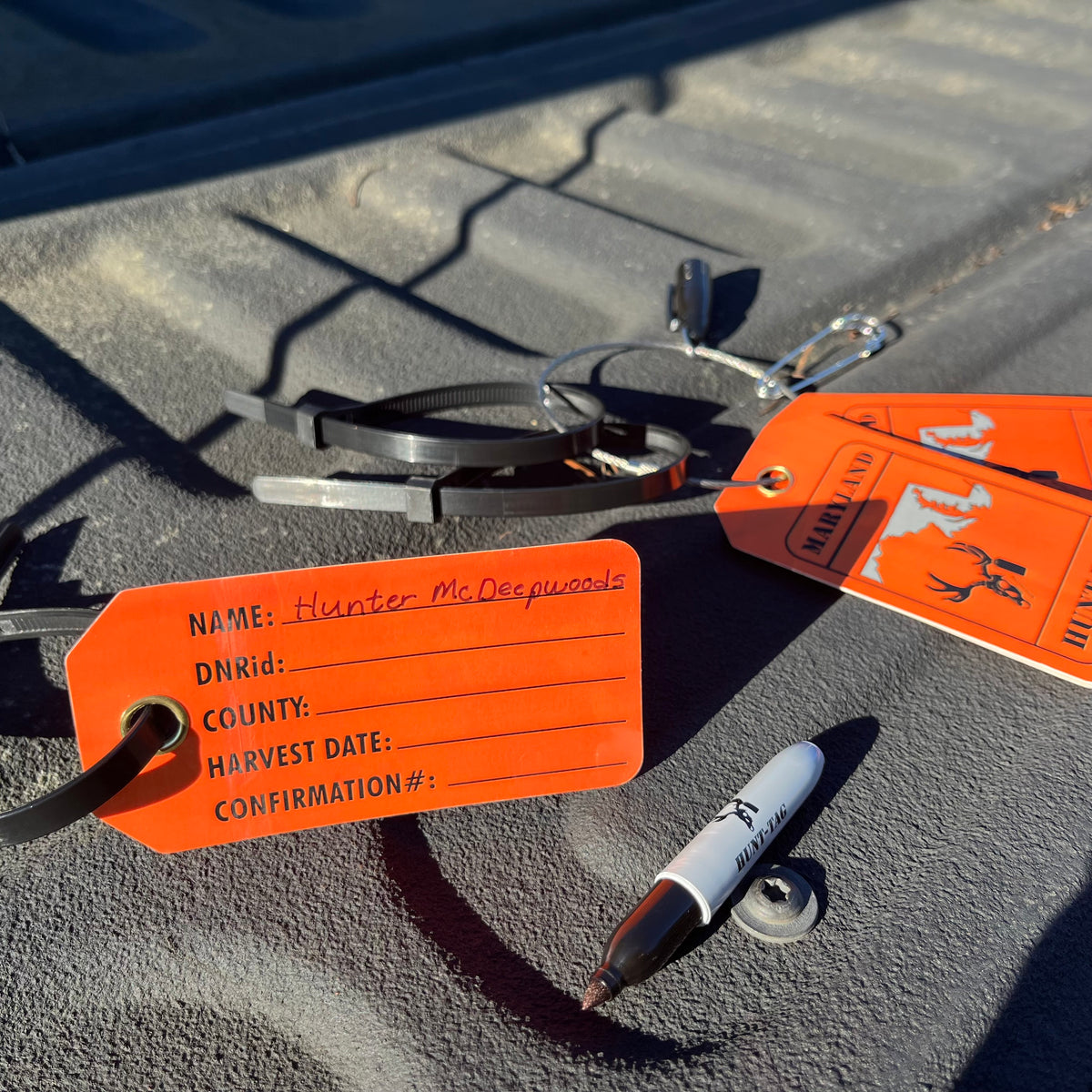 MARYLAND Hunt-Tag Singles: | Hunt-Tag