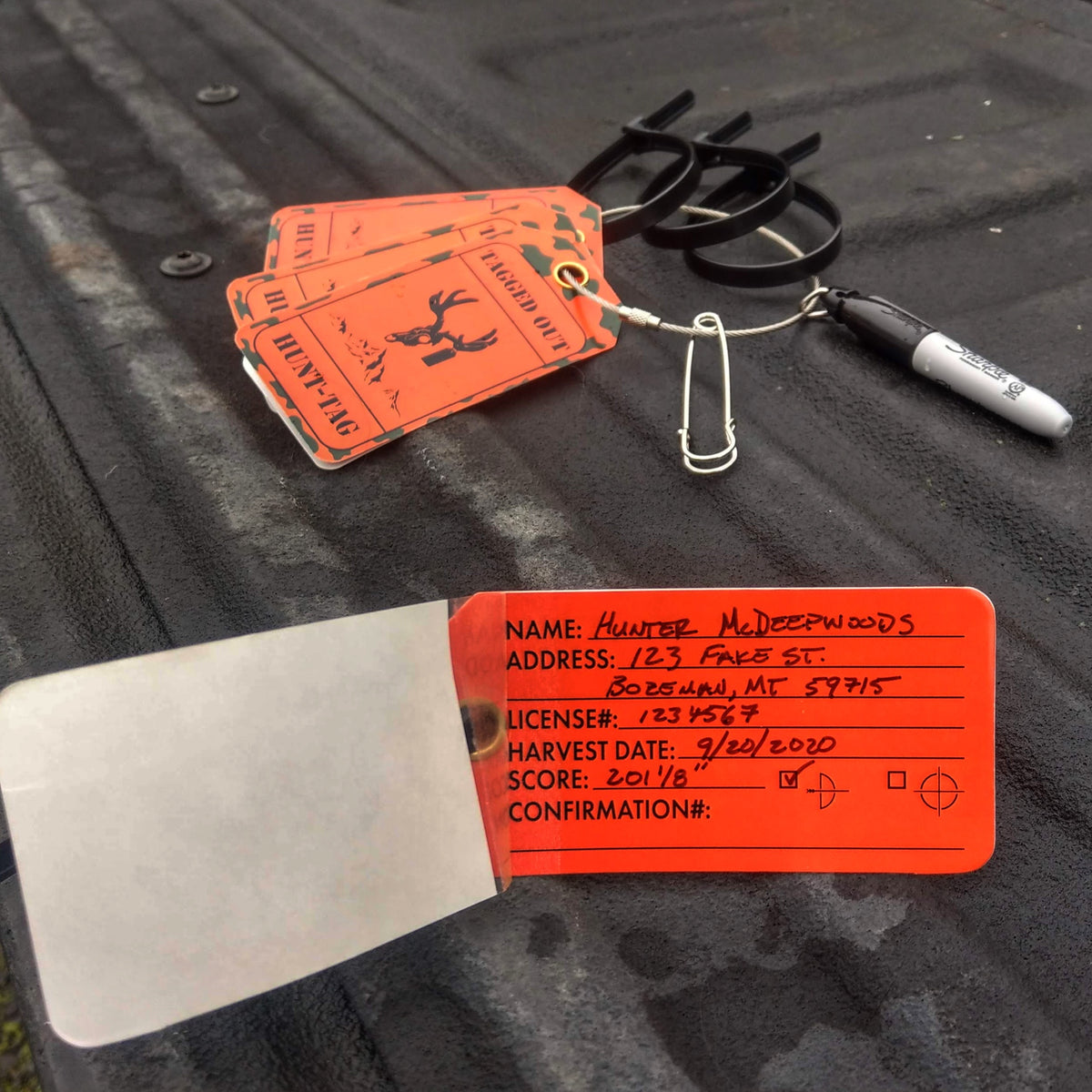 Tagged Out Hunt-Tag System: Generic Tag Kit | Hunt-Tag